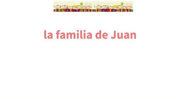 Cuento la familia