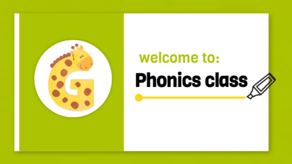 phonics class 4-8 may