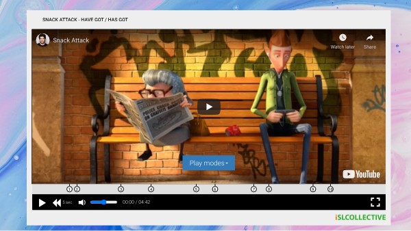 Snack attack - Have got | Genially