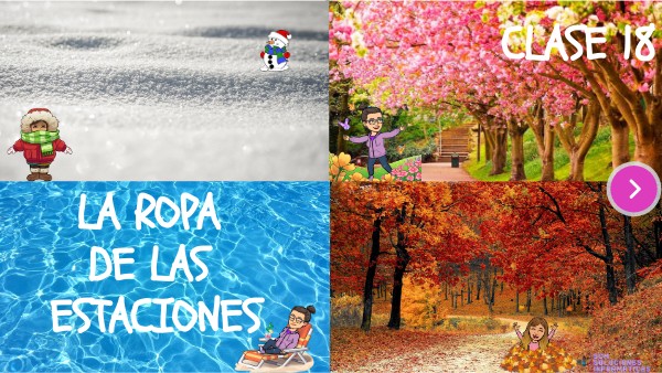 LA ROPA DE LAS ESTACIONES CLASE 18