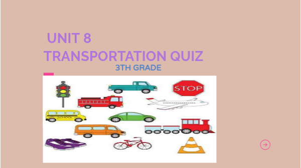 TRANSPORTATION QUIZ