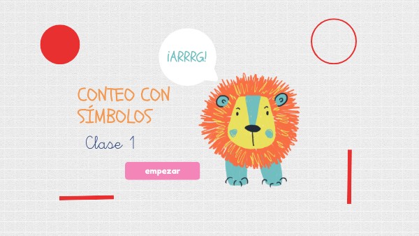 CONTEO CON SÍMBOLOS | Genially