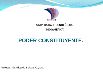 PODER CONSTITUYENTE. | Genially