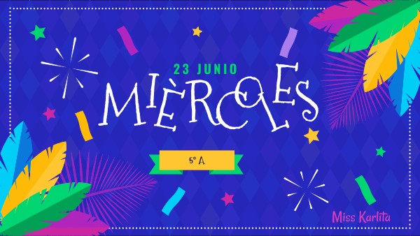 23 de junio | Genially