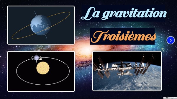 3èmes - La gravitation | Genially