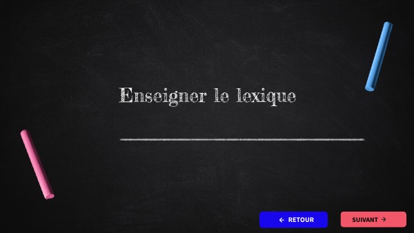 Aurélie lexique C2 C3 | Genially