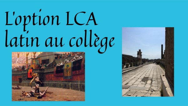 Présentation du latin aux 6e | Genially