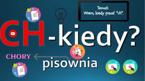 Wiem, kiedy pisać "ch" | Genially