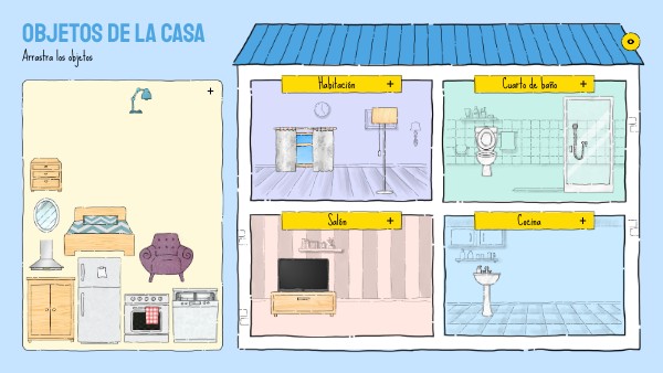 1Conv_Objetos de la casa | Genially