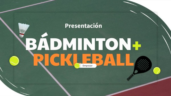 BÁDMINTON + PICKLEBALL Castellano