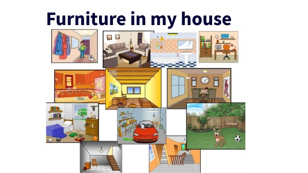 Furniture in my house | Genially