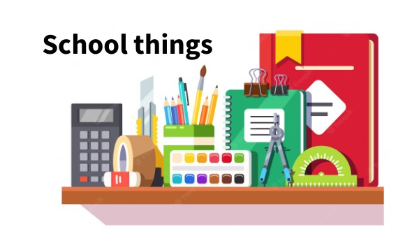 School things - review class 2 | Genially