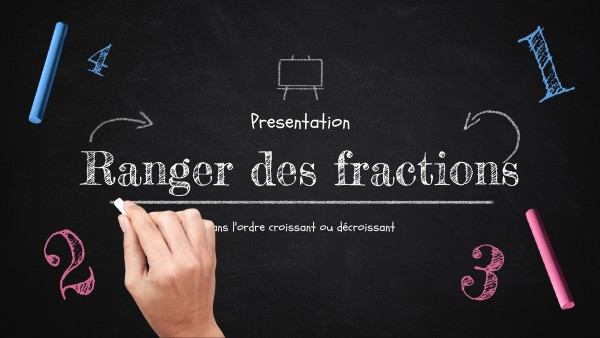 ranger des fractions | Genially