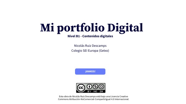 Presentación Nicolás Ruiz B2 | Genially