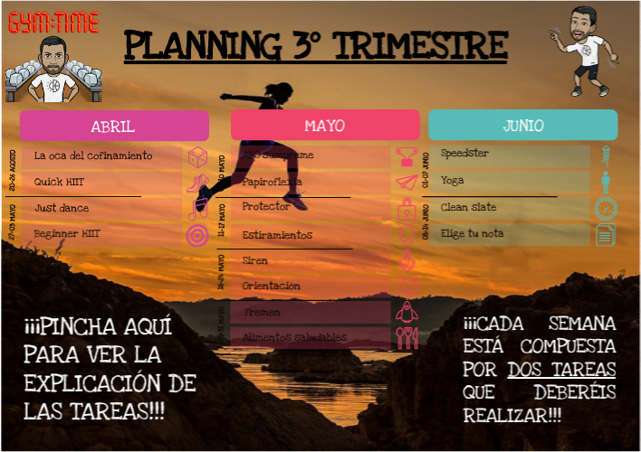 Planning de actividades 1º y 2º ESO del IES Federico Balart