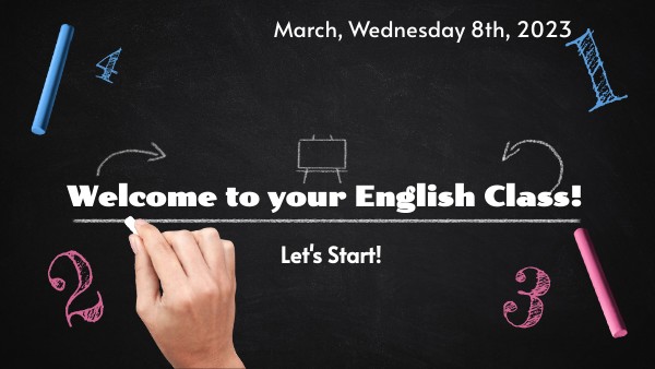 Presentation for English Class 1 | Genially