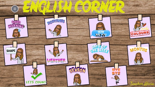 Primary English corner