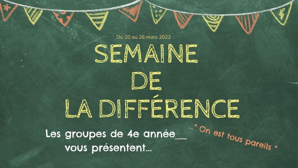 Semaine de la différence