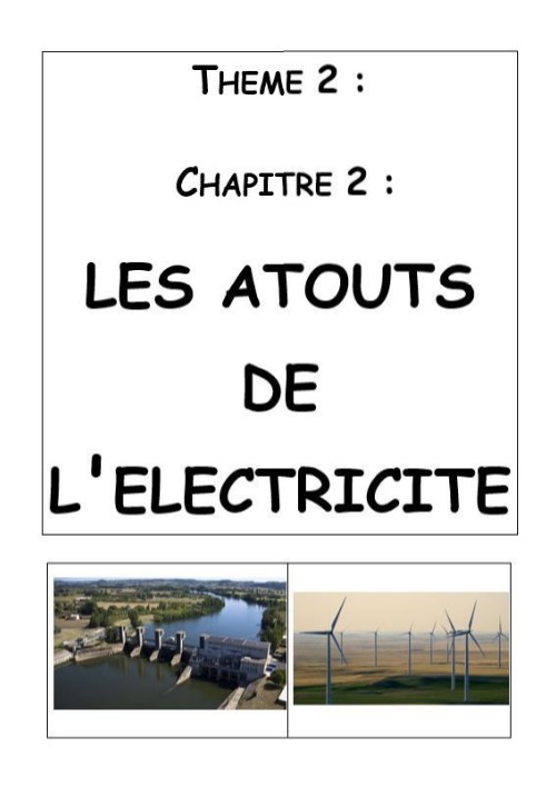 Thème 2 chap 2 Partie 1