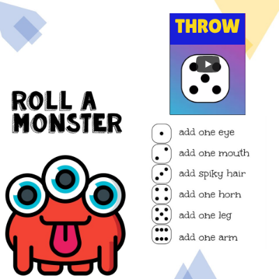 Roll a monster | Genially