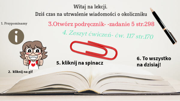okolicznik kl.5 | Genially