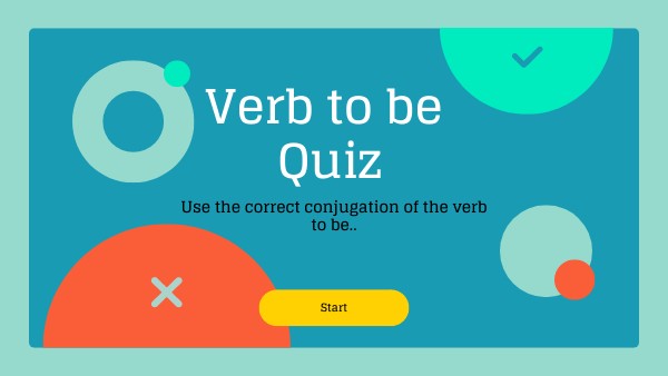 Verb to be | Genially