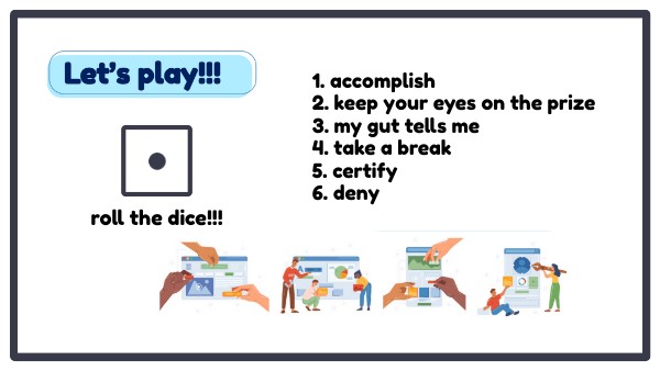 idioms unit 5