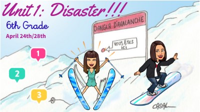 6th grade (April 24th/28th)