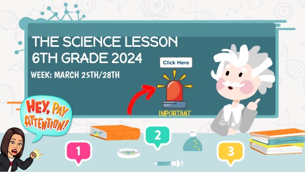 6th grade (March 25th/28th) | Genially