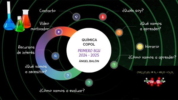 QUÍMICA ANGEL BALÓN