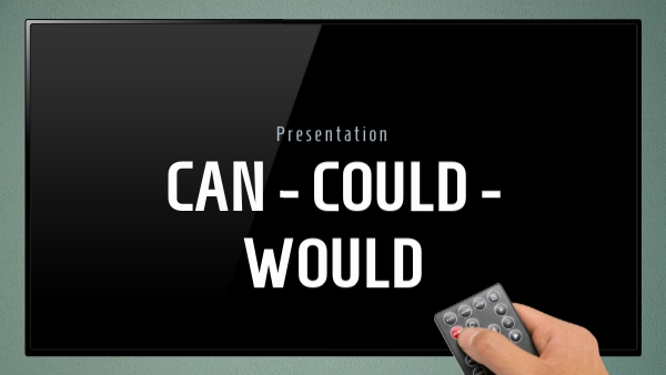 Can - Could - Would | Genially