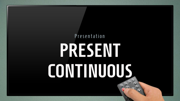 Present Continuous | Genially