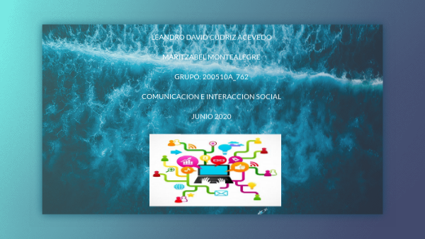 COMUNICACIÓN E INTERACCIÓN SOCIAL | Genially