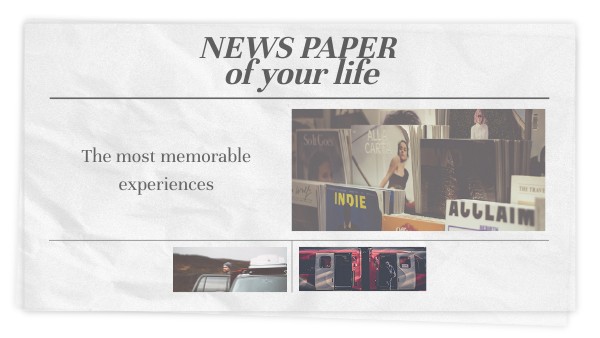 My experiences | Genially