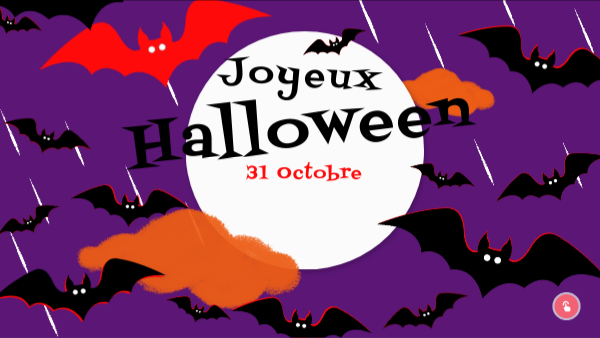 HALLOWEEN Niveau A1 - A2 enfants FLE