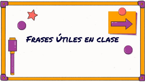 Frases útiles en clase