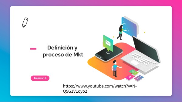 Definición y proceso de mk | Genially