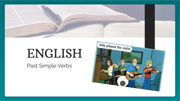 ENGLISH PAST SIMPLE VERBS | Genially