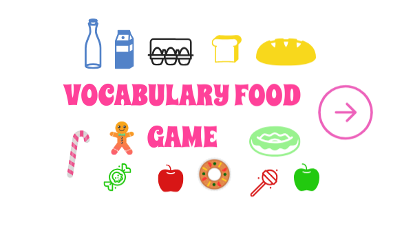 VOCABULARY FOOD GAME | Genially