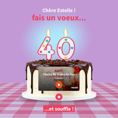 WISH FOR BIRTHDAY | Genially