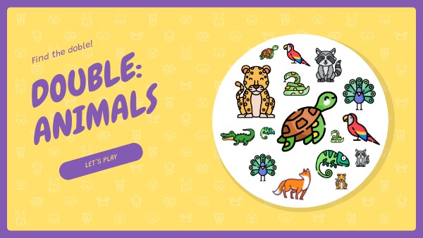 DOUBLE: ANIMALS