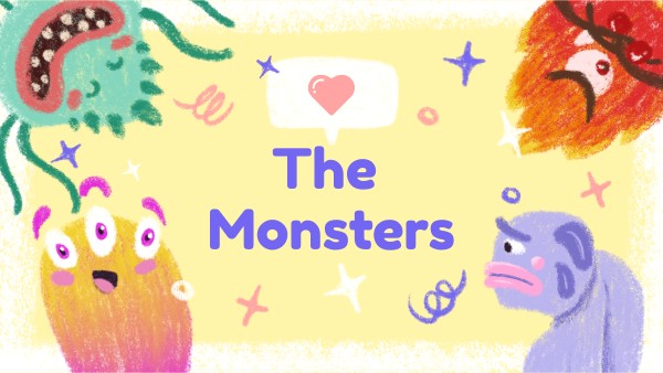 The Monsters - Parts of the body | Genially