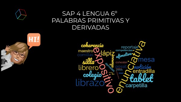 PALABRAS PRIMITIVAS Y DERIVADAS (completo). | Genially