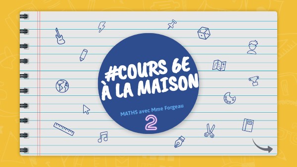 Cours à distance 6e Utilisation pour construire un angle | Genially