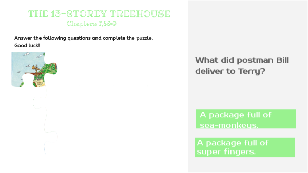 Chapters 7,8&9 | Genially