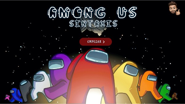 Among Us - Sintaxis | Genially