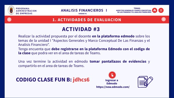 U1 ANALISIS FIN ACT.#3 FUN B | Genially