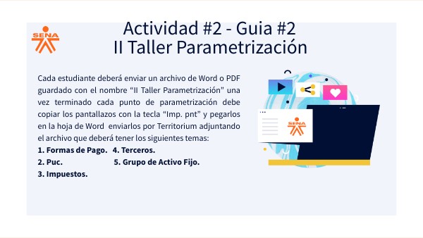 ACTIVIDAD #2 GUIA#2- II Taller Parametrizacion | Genially