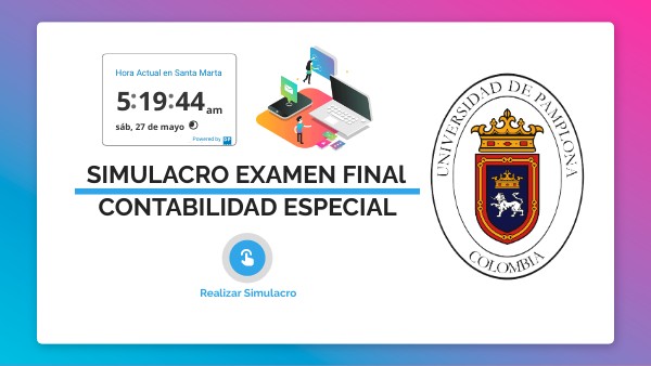 simulacro contabilidad especial | Genially