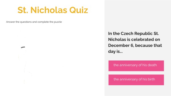 St. Nicholas Day - Christmas Set | Genially